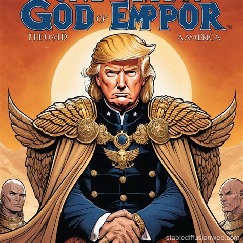 Donald Trump As Leto Atredes Ii On God Emperor Of America Cover