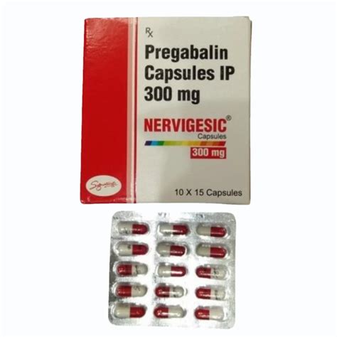 300mg Nervigesic Pregabalin Capsules At ₹ 500 Box Mota Varachha Surat Id 2853307182662