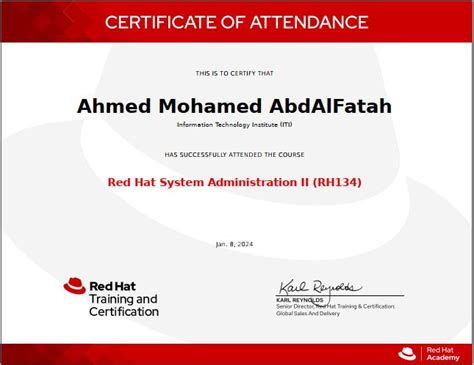 Iti Itinternship Redhatcertification Systemadministration Redhat