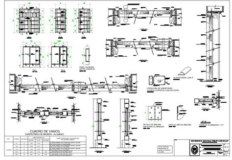 Door Structure Detail Elevation And Section 2d View Cad Block Layout Autocad File