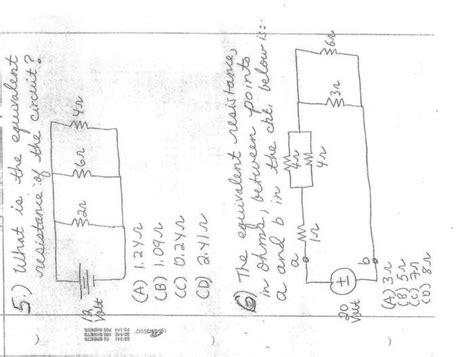 Solved Multiple Choice And Show Steps 5 What Is The Equ