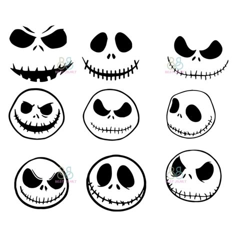 Jack Skeleton Face Clip Art Jack The Skeleton Face Clip Art Whkrq