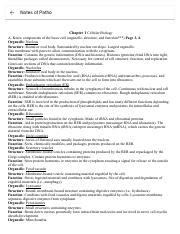 Cellular Biology Organelle Functions And Structures Course Hero