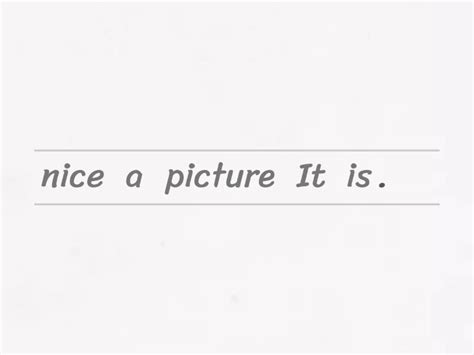 Affirmative Negative And Interrogative Unjumble
