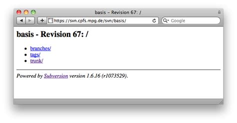 Setting Up An Svn Server Macintosh Notes