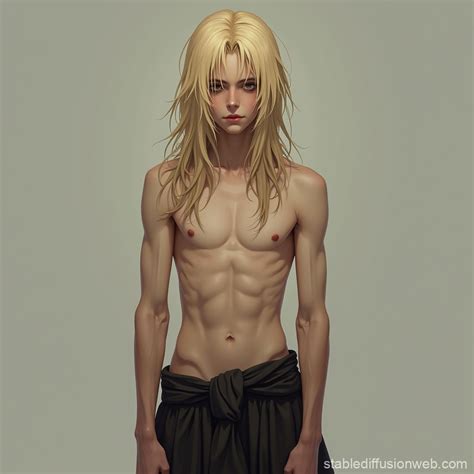Androgynous Male Blonde Style Identity And Modern Appeal