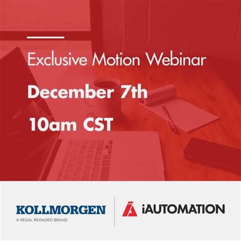 Iautomation On Linkedin Join Us On December 7th For An Exclusive Motion Webinar With Iautomation…