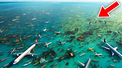 აი სად მიდის ბერმუდის სამკუთხედში დაკარგული თვითმფრინავები Youtube