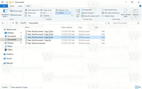 Add File Extensions Context Menu In Windows 10