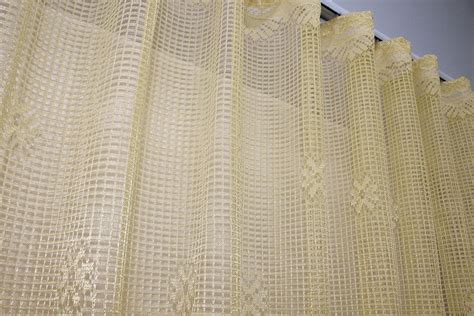 Тюль сітка висотою 1 5м Juli колір карамельний з світло коричневим