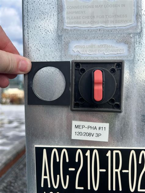 How To Bypass This Disconnect Switch R Hvacadvice