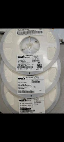 Smd Capacitor Capacitor Size 1206 Or 0805 Or 0603 At ₹ 00 75 Piece In Mumbai