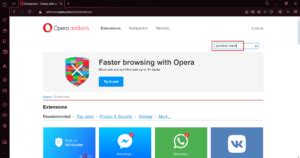How To Download Remove And Manage Opera GX Extensions