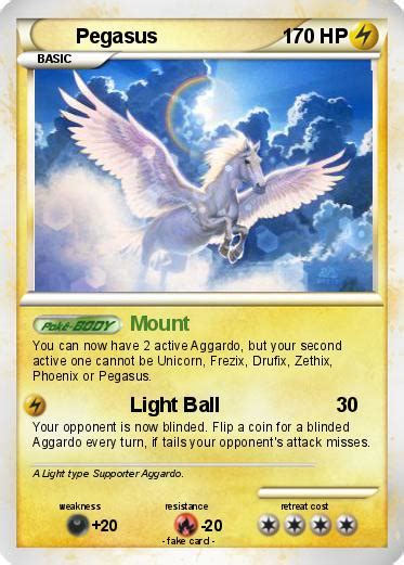 Pokémon Pegasus 812 812 Mount My Pokemon Card