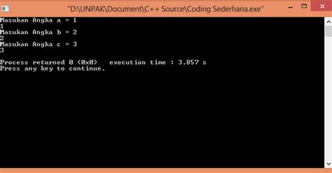 Contoh Program C Meinputkan Data Dan Menampilkan Data