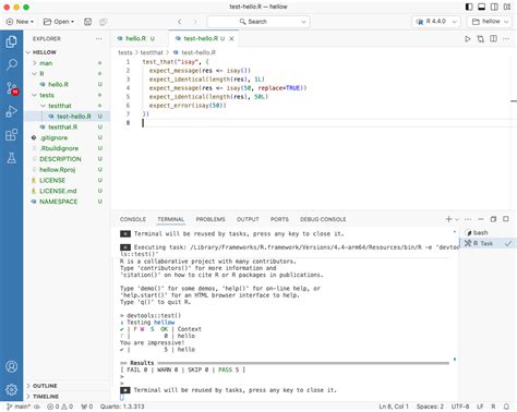 R Package Development In Positron By Stephen Turner