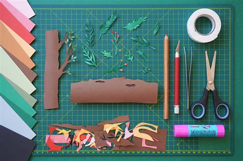 Winnie The Pooh Paper Art On Behance