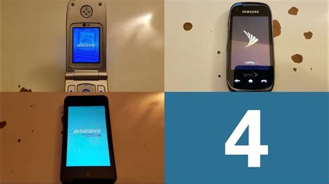 Cell Phone Startup Shutdown Collection PART 4 YouTube