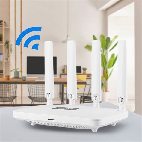 Cofest 1800mbps White Dual Band Wi Fi 6 Ax Mesh Router Eu And Us Standard Super Wall Penetration