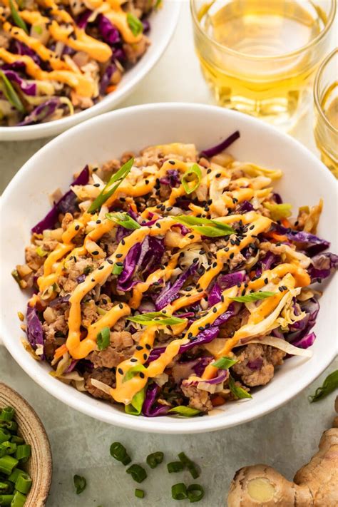 Chicken Egg Roll In A Bowl 40 Aprons