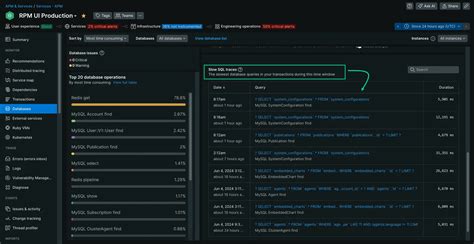 View Slow Query Details New Relic Documentation