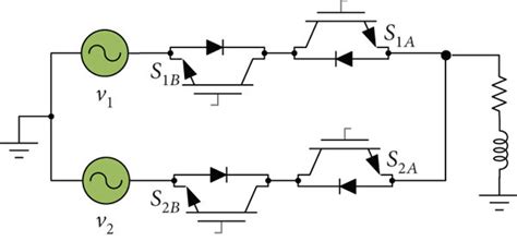 a two bidirectional configurations connecting two sources to a load download scientific