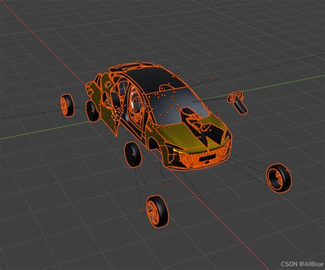 Fbx导入blender结构错乱，但在threejs中加载正常