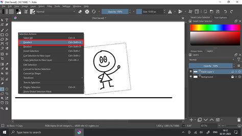 How To Deselect In Krita Tech Lounge