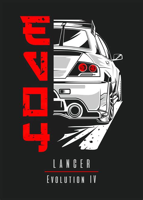 Artstation Mitsubishi Lancer Evo 4