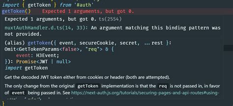no type declarations for auth only for files in server · issue 437 · sidebase nuxt auth · github