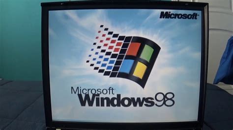 Microsoft Windows 98 Start Up And Shutdown Youtube