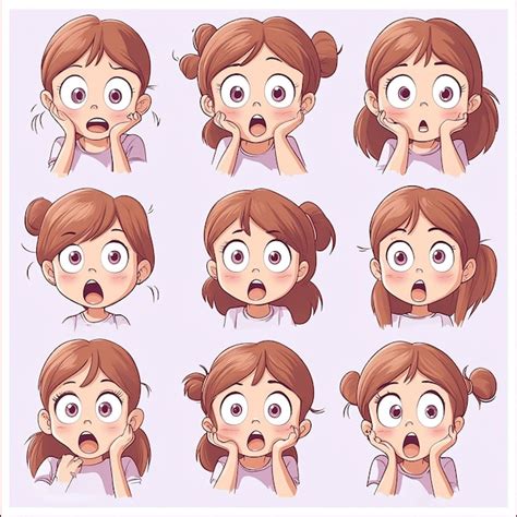 Imágenes De Conjunto Emociones Animadas Descarga Gratuita En Freepik