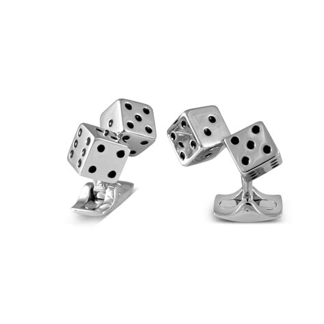 deakin and francis fundamentals double dice cufflinks