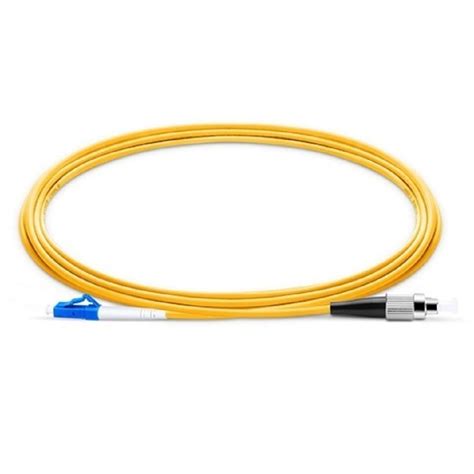Fc Pc Lc Pc Single Mode Simplex 3 M Fiber Optic Patch Cord Fiberwarehouse