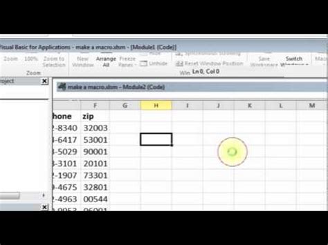 Create And Edit Macro In Excel YouTube