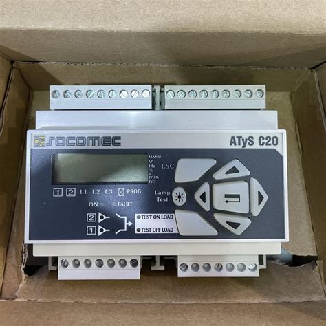 Jual Socomec Controller Atys C20 Original Jakarta Pusat Rasya Sahabat Listrik Tokopedia
