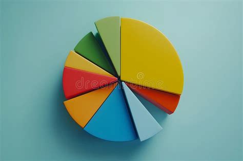 Understanding Data Visualization A Colorful Pie Chart Explains Percentage Allocation