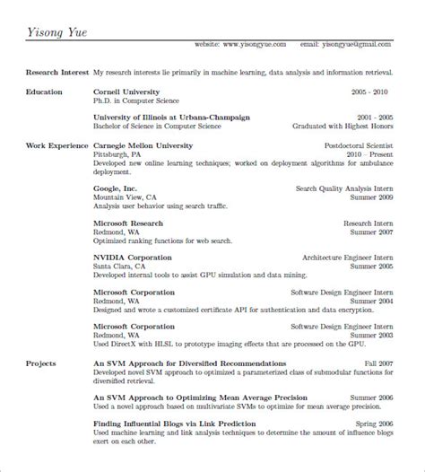 Overleaf Cv Create Your Professional Educational Resume Using Latex
