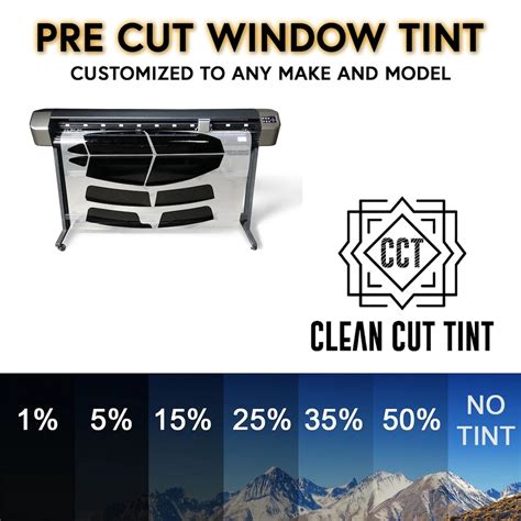 Precut Nano Ceramic Window Tint Kit Customized For Any Make And Model