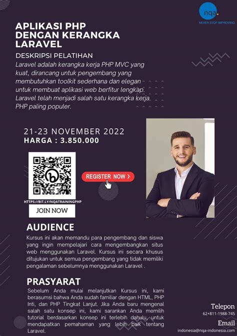 PHP Application With Laravel Framework NQA Indonesia