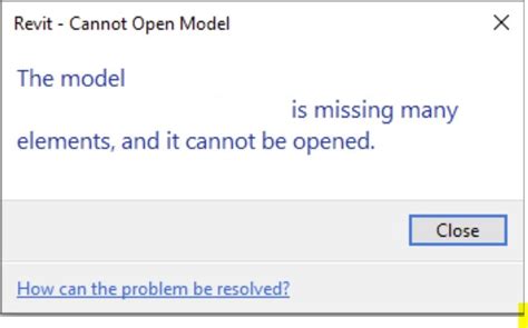 Unable To Upgrade Revit Cloud Models Appears During Cloud Model