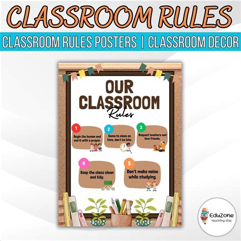 Classroom Rules And Expectations Posters Set Clear Expectations