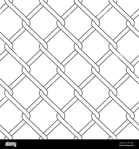 Seamless Pattern With Mesh Netting Vector Black And White Background