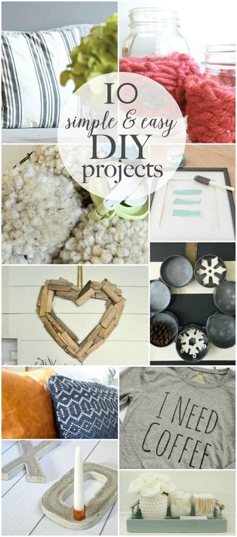 Simple And Easy Diy Projects Work It Wednesday Place Of My Taste
