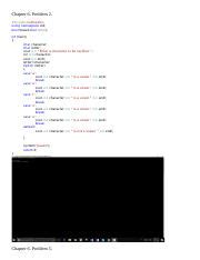 Lab Assignment Chapter 6 Chapter 6 Problem 2 Include Iostream Using Namespace Std Bool