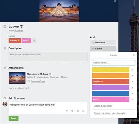 Planning A Trip With Trello OnStandby
