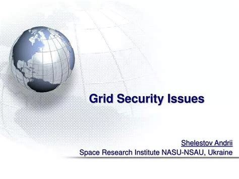 Ppt Grid Security Issues Powerpoint Presentation Free Download Id 4296797
