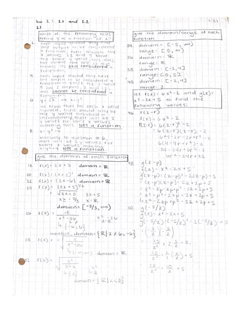 HW Practice Questions MAT Studocu