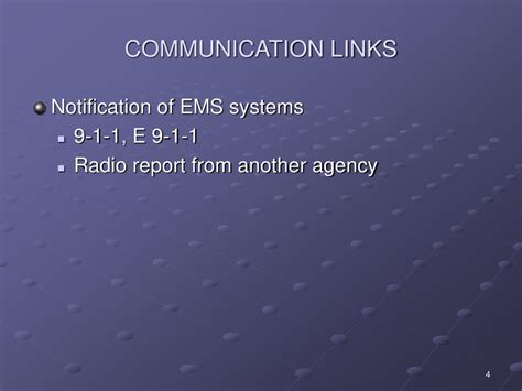 PPT EMS COMMUNICATIONS PowerPoint Presentation Free Download ID