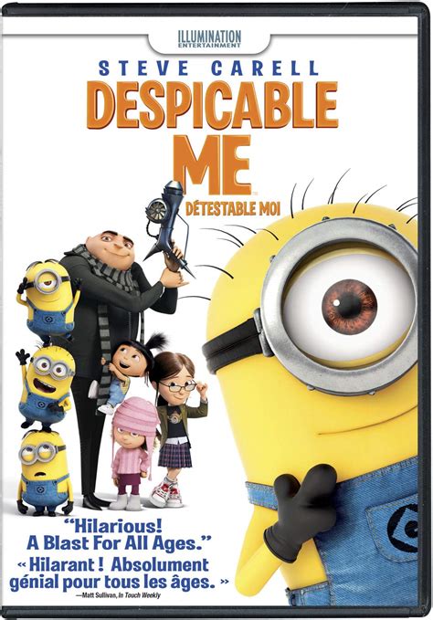 Despicable Me Single Disc Edition Steve Carell Jason Segel Pierre Coffin